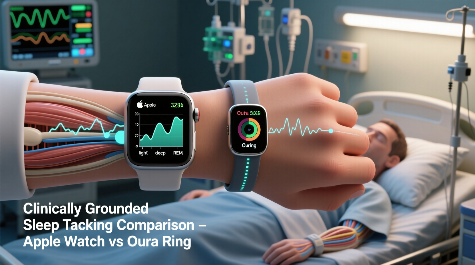 Apple Watch vs Oura Ring Sleep Staging Accuracy