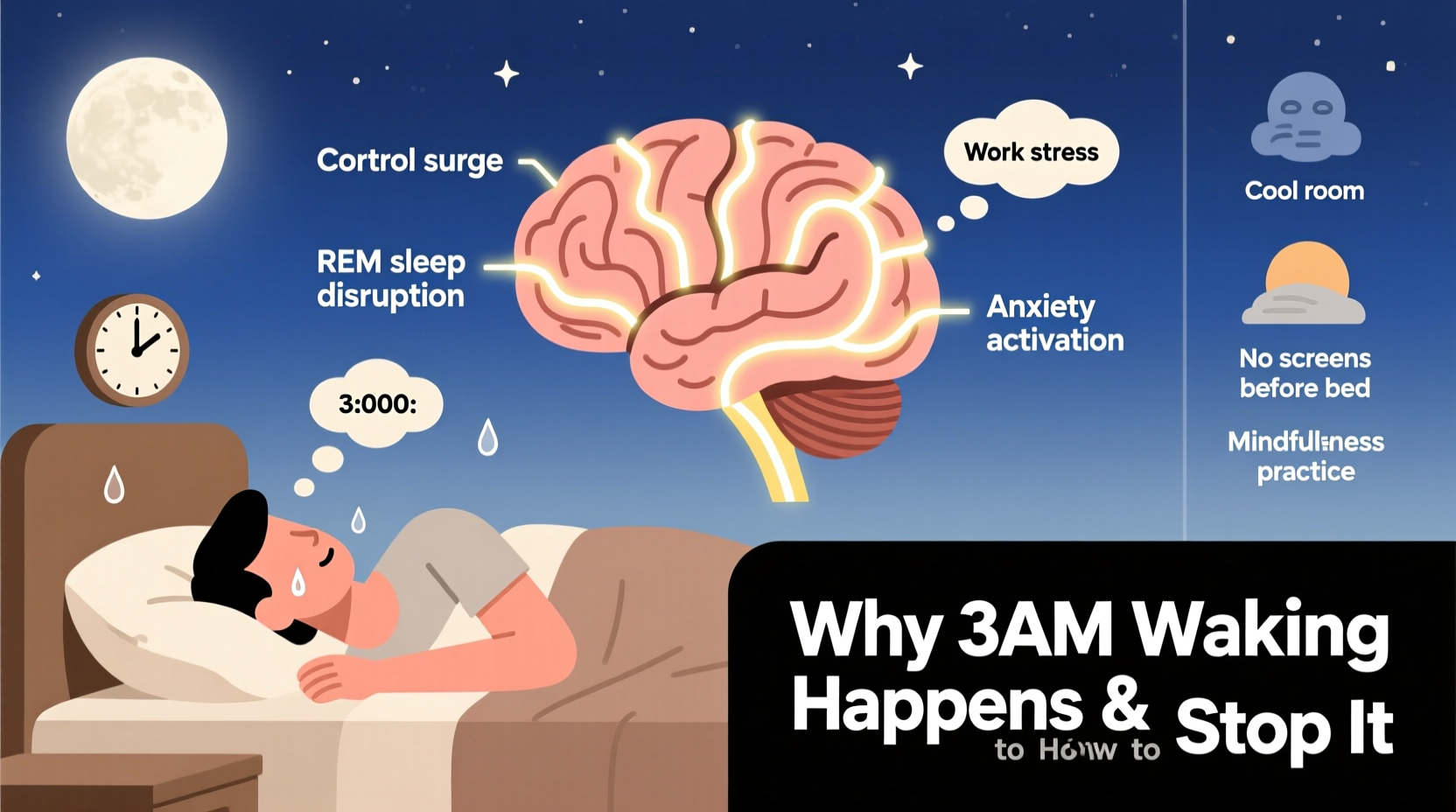Why Do People Wake Up At 3am Consistently And How To Prevent It