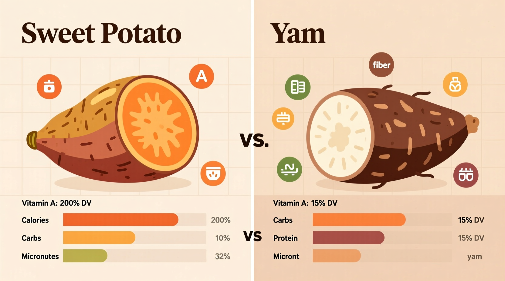 Comparing Sweet Potatoes And Yams: Nutritional Differences