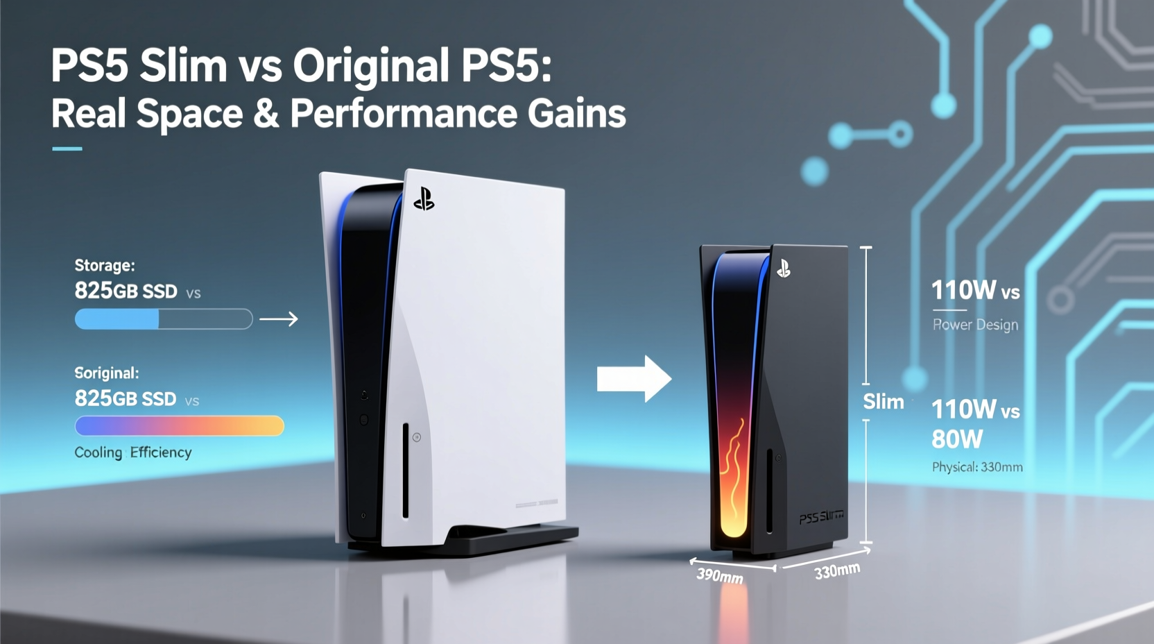 Is The Ps5 Slim Worth Upgrading From The Original Model Real Space And ...