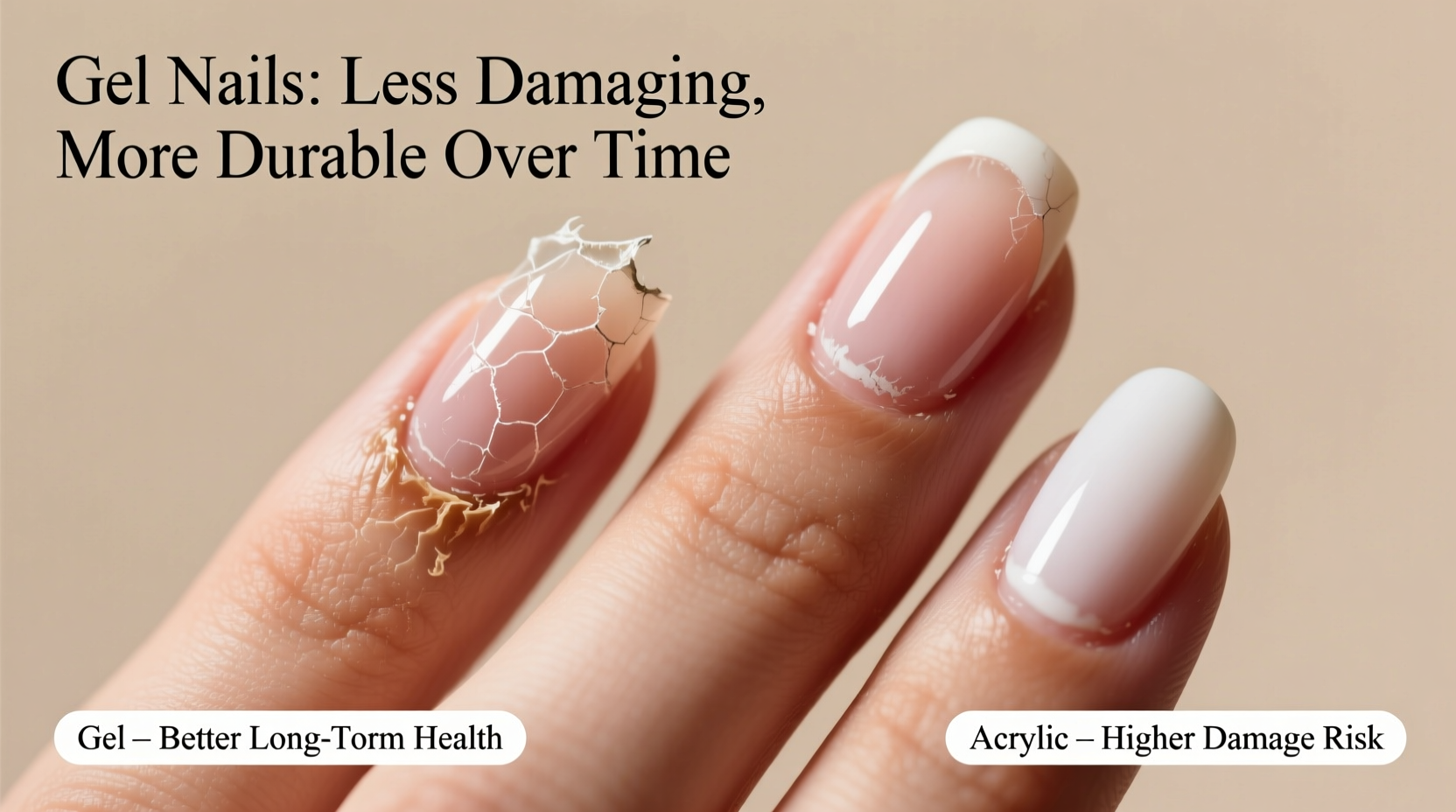 Acrylic Nails Vs Gel Which Is Less Damaging And More Durable Over Time