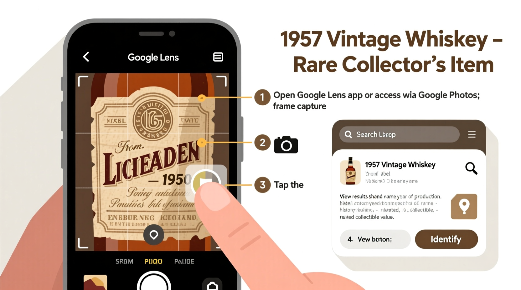 How To Use Google Lens To Identify Vintage Liquor Labels