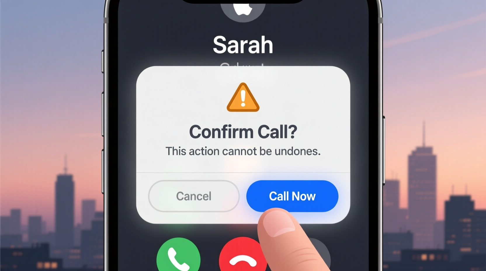Call Confirm Adds a Confirmation Dialog to Prevent Accidental Calls