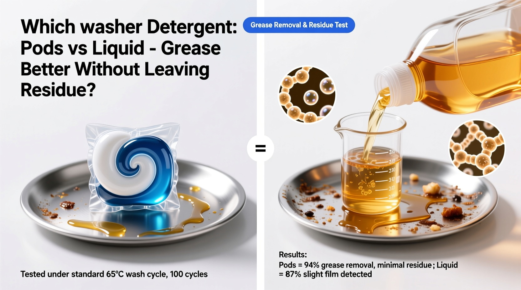 Dishwasher Pods Vs Liquid Which Cleans Grease Better Without Leaving ...