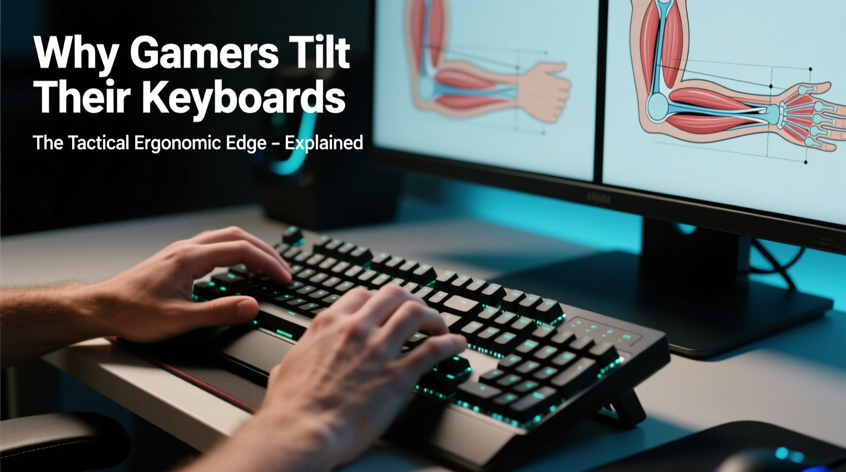 Why Do Gamers Tilt Their Keyboards Sideways The Tactical Reason Explained