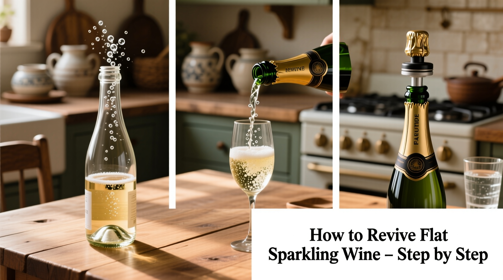 How To Revive An Open Bottle Of Flat Sparkling Wine