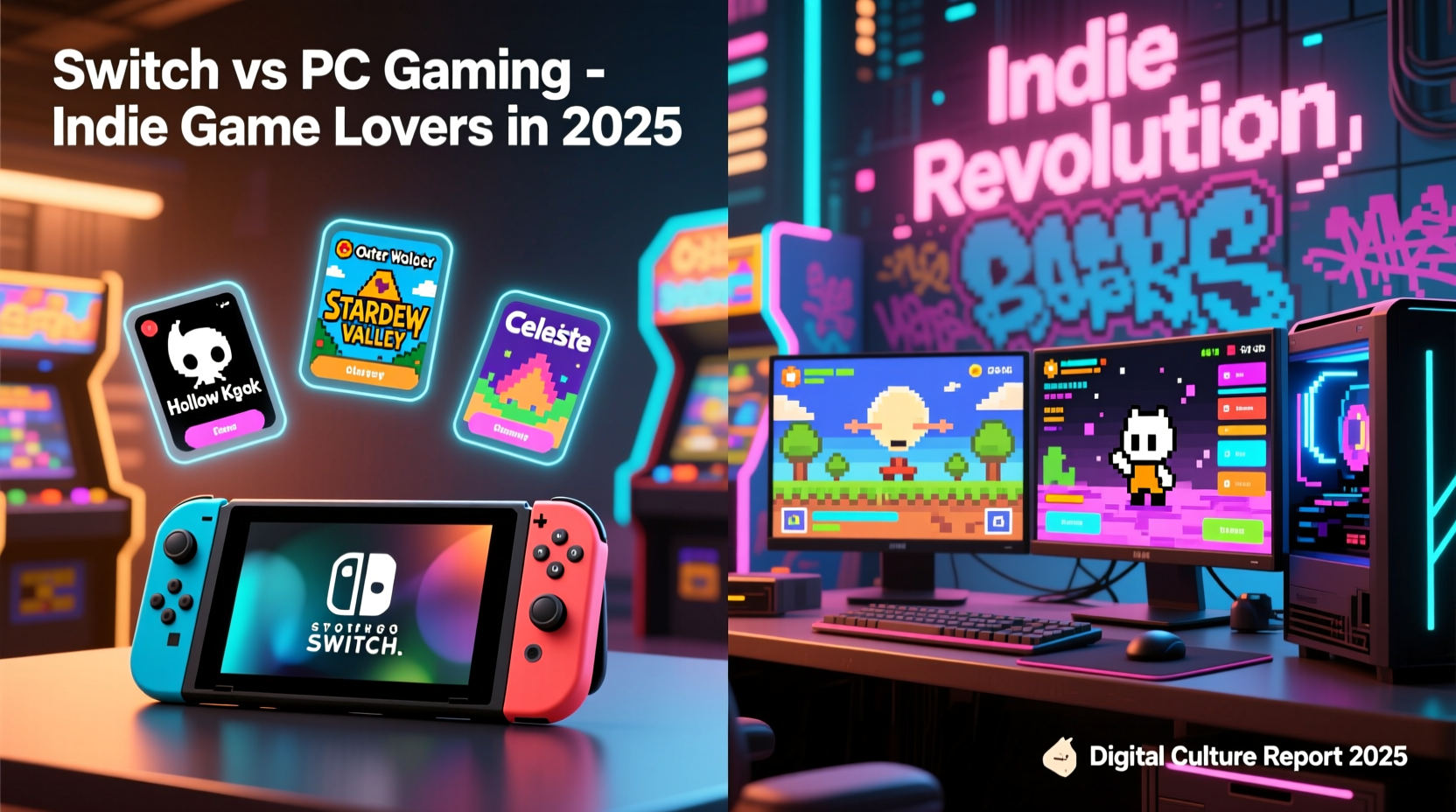 Switch Vs Pc Gaming Which Is Better For Indie Game Lovers In 2025