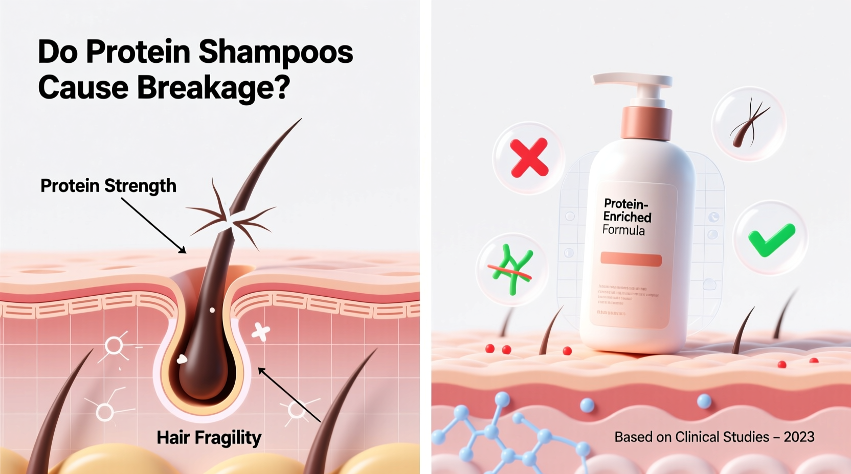 Are Protein Shampoos Good For Thinning Hair Or Do They Cause Breakage