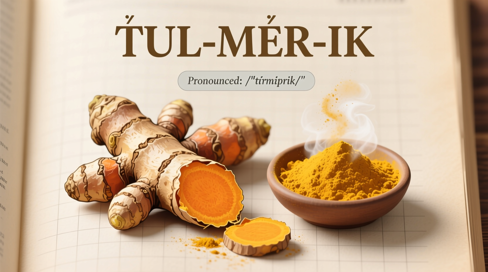How to Say Turmeric: Correct Pronunciation Guide