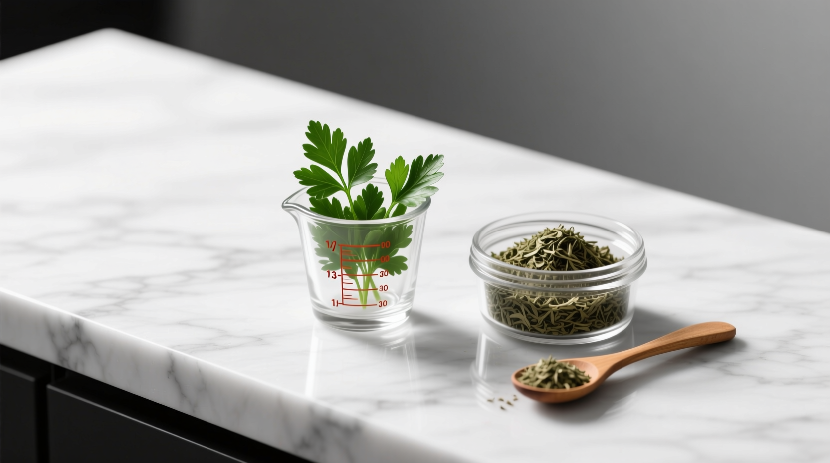 1/3 Cup Fresh Parsley to Dried: Exact Conversion & When It Matters