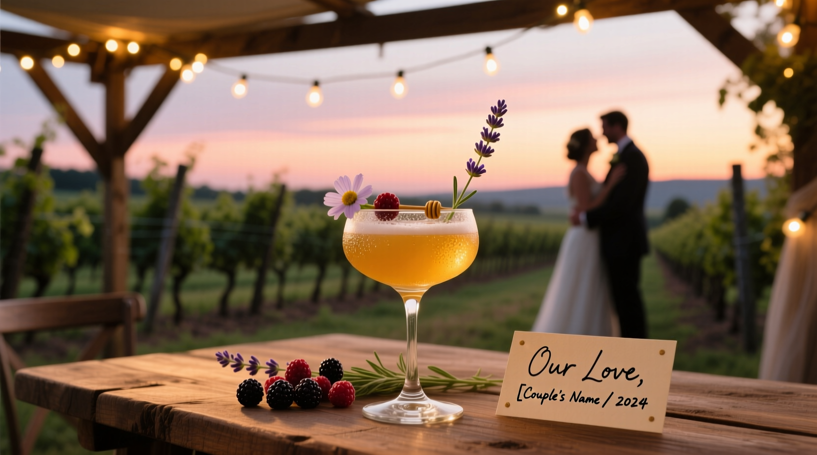 How To Create A Signature Cocktail For Your Wedding Using Local Flavors