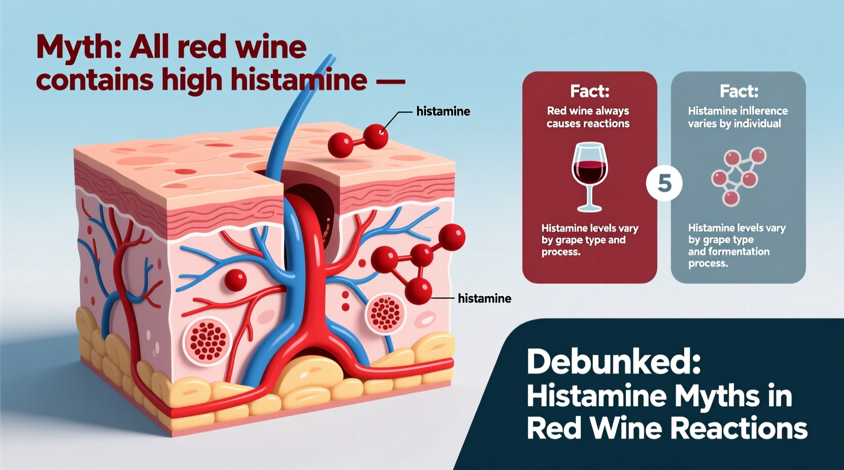 Is There Histamine In Wine