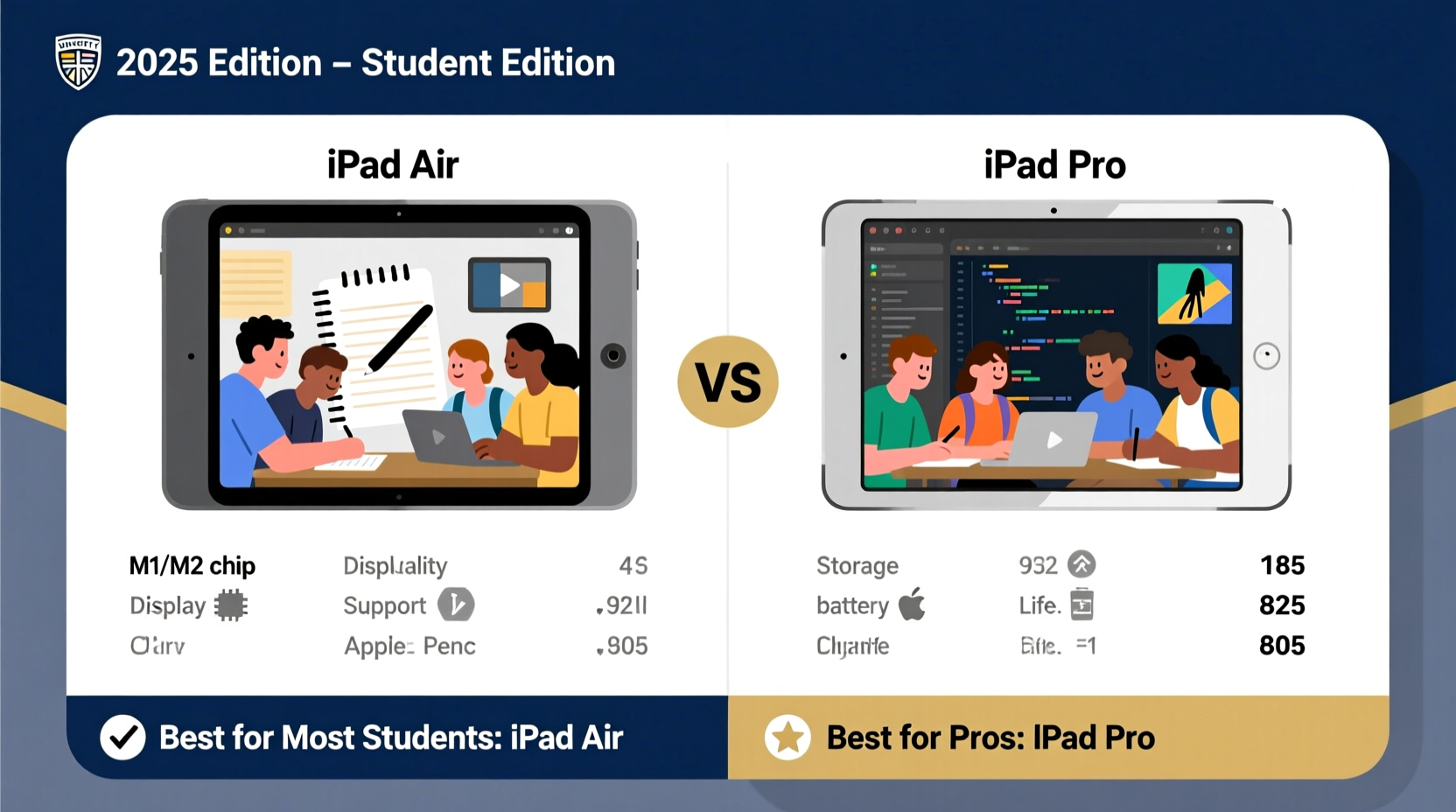 Is The Ipad Air Better Than The Ipad Pro For College Students In 2025