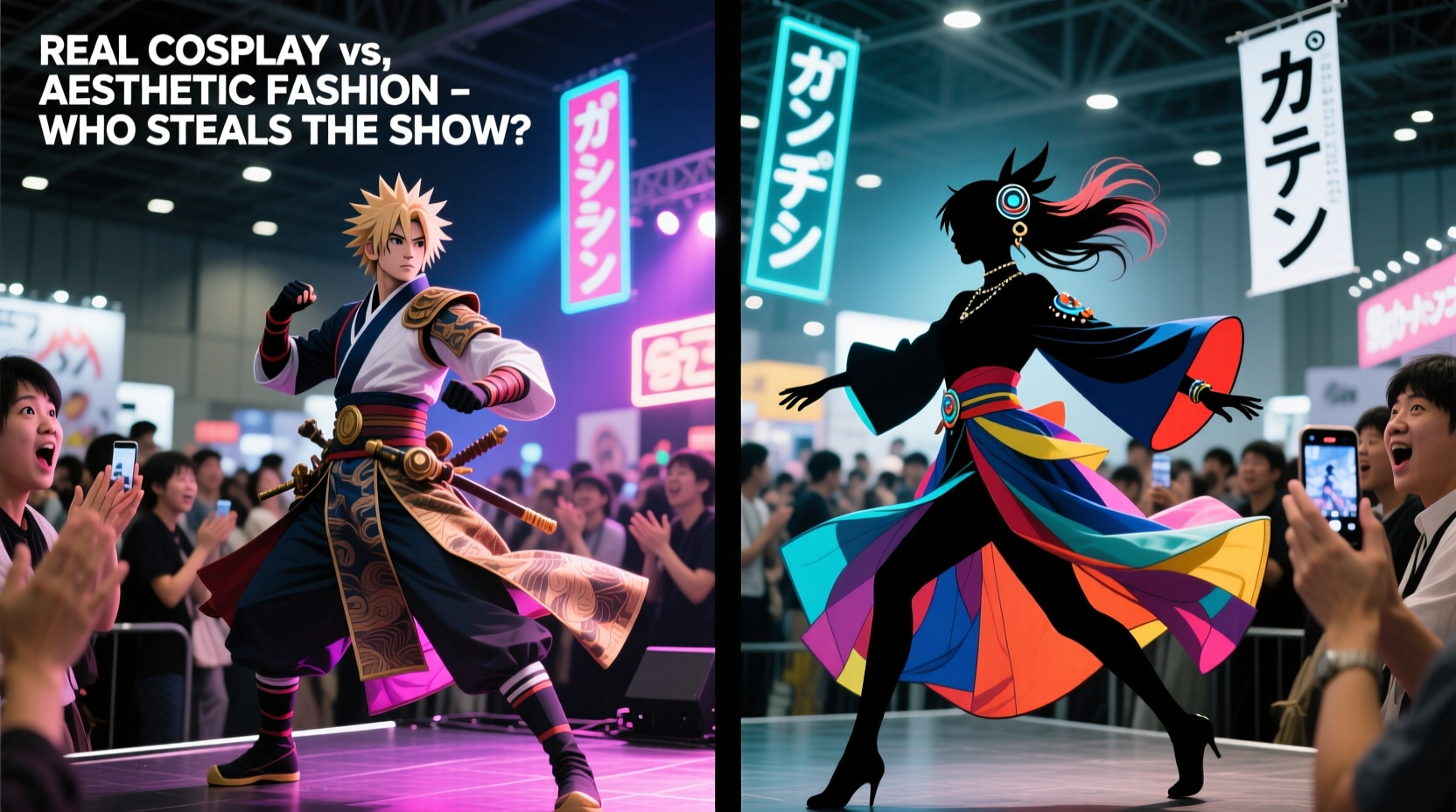 Anime Convention Outfits Real Cosplay Vs Aesthetic Inspired Which Gets ...