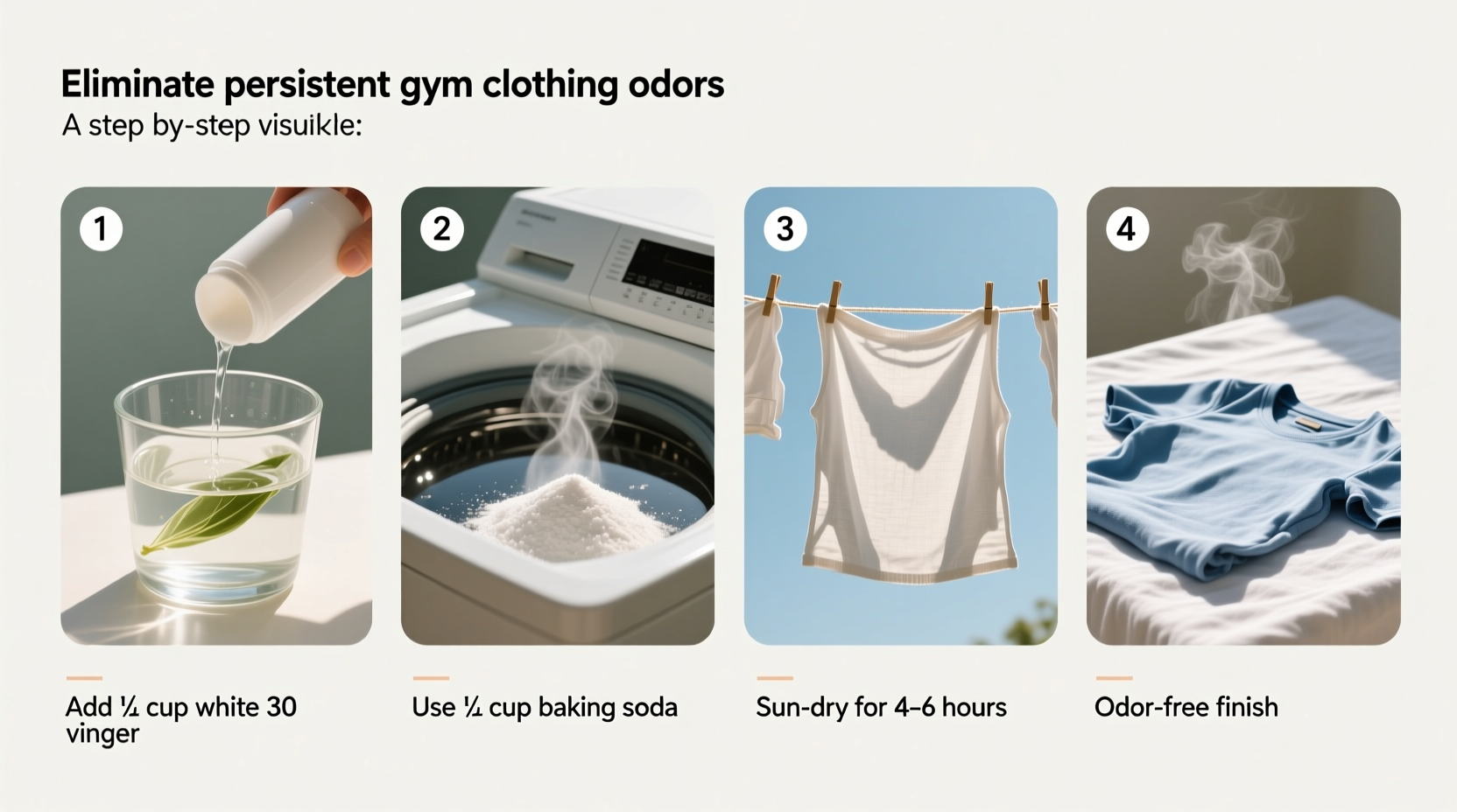 How To Get Smell Out Of Gym Clothes That Lingers After Washing