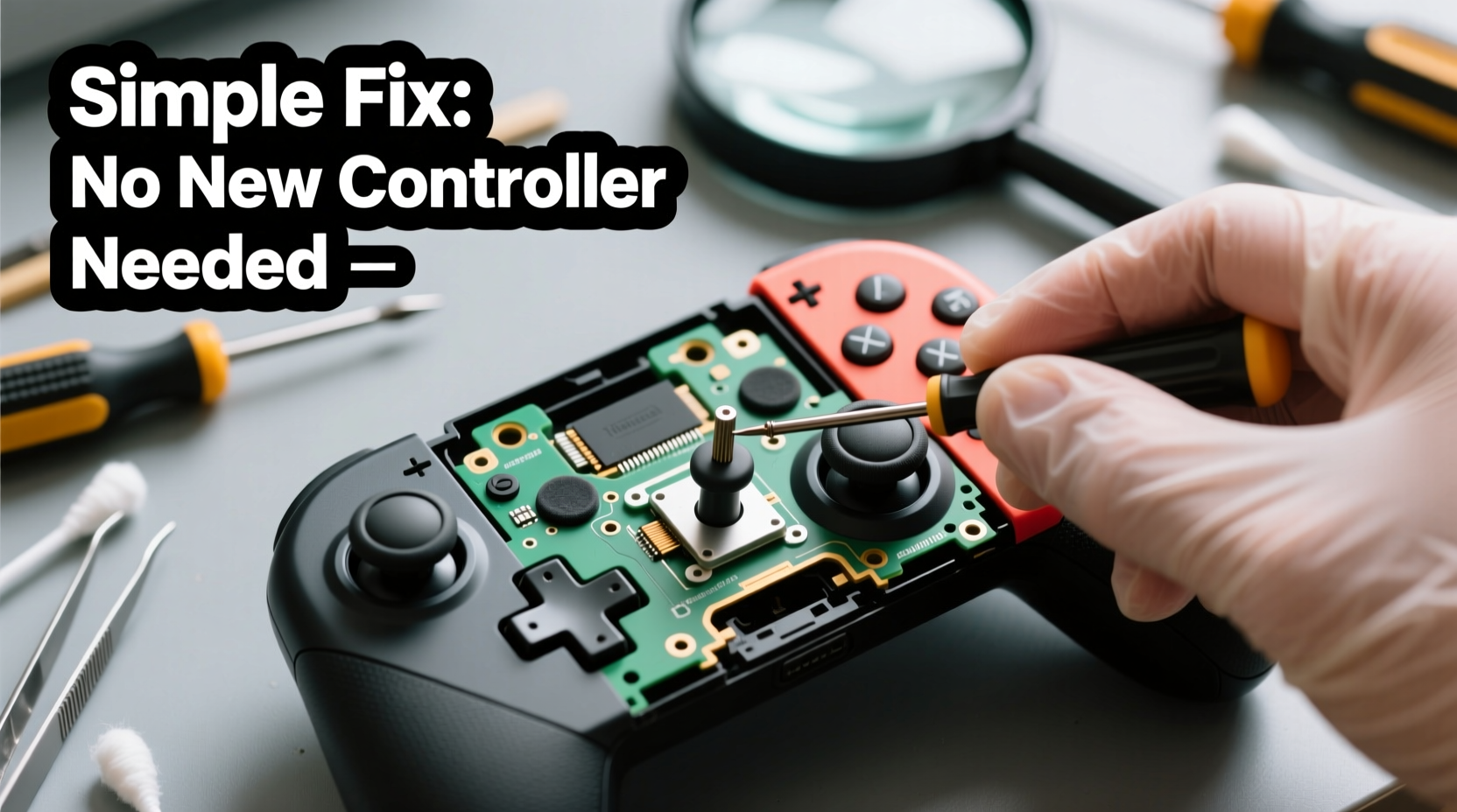 How To Fix Joycon Drift Without Buying A New Controller Simple Fix