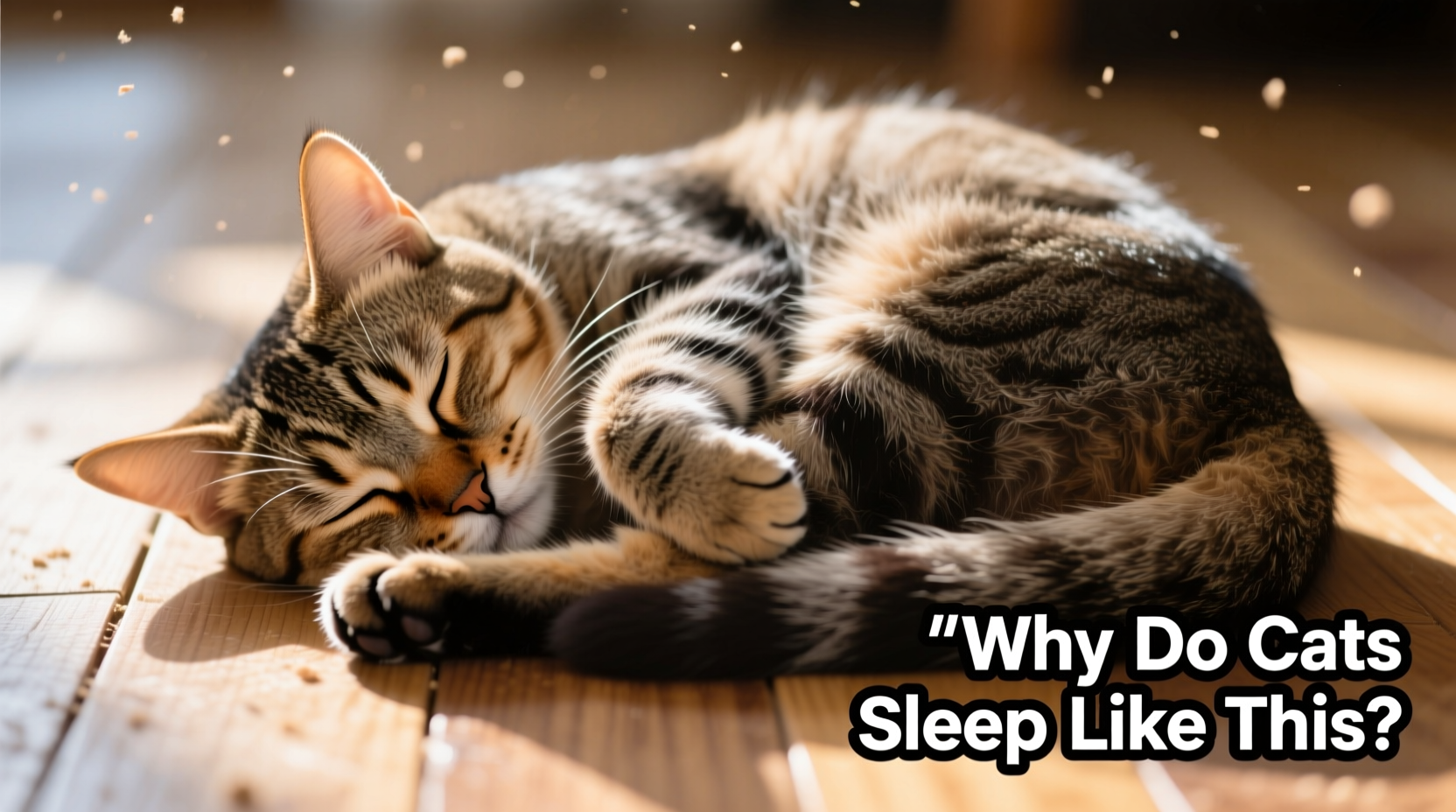 Why Do Cats Sleep In Weird Positions And Does It Affect Their Health