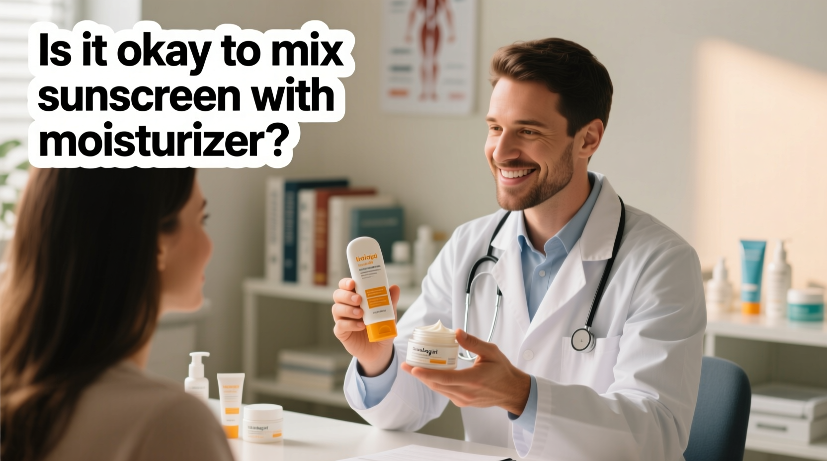 Is It Okay To Mix Sunscreen With Moisturizer Dermatologist Advice