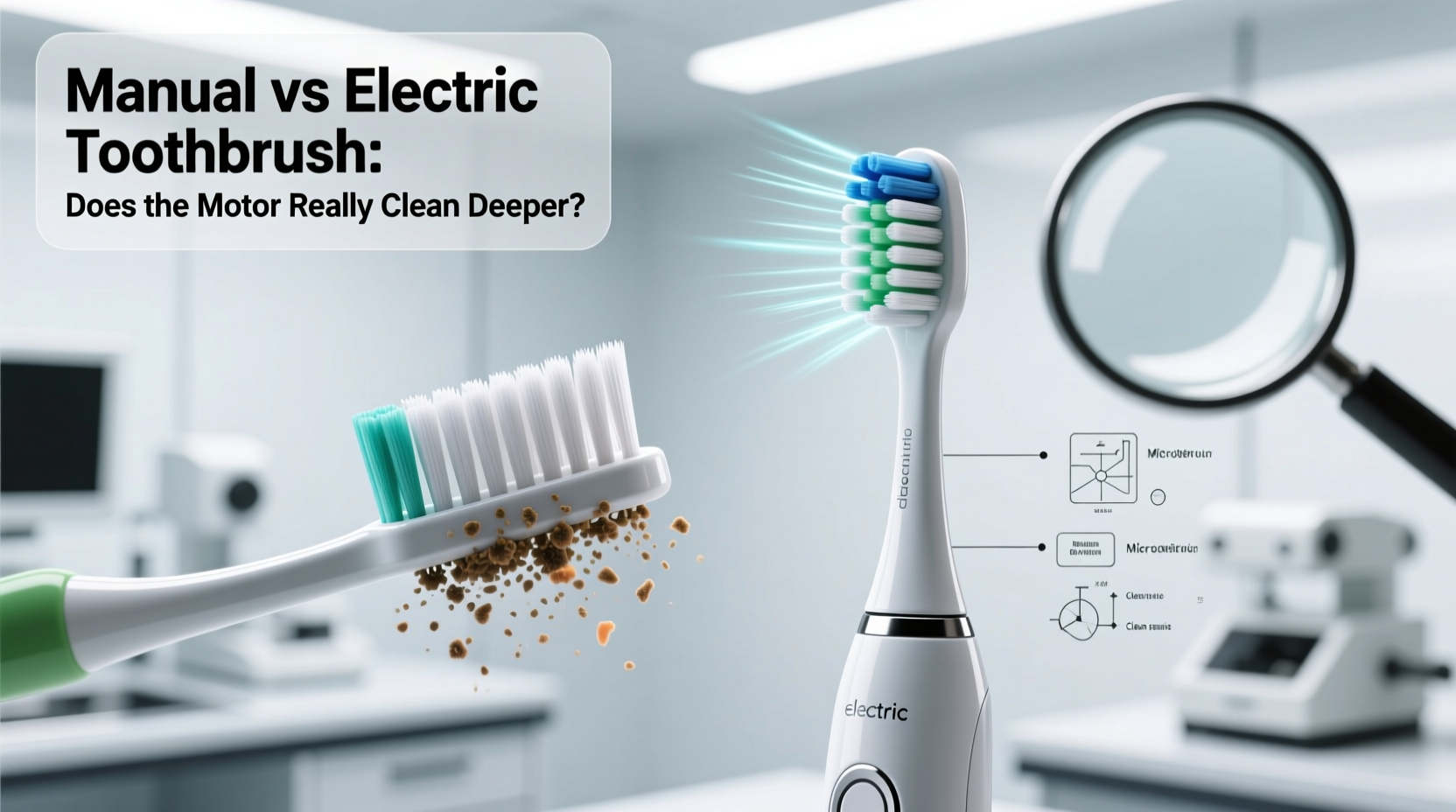 Manual Vs Electric Toothbrush Does The Motor Really Clean Deeper