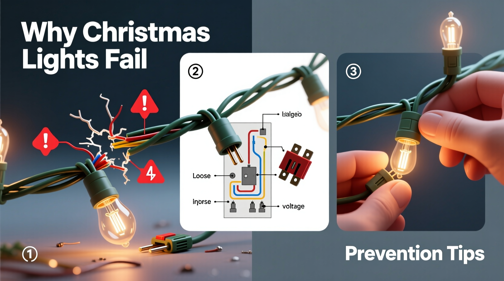 What Causes Entire Strands Of Christmas Lights To Fail And How To ...