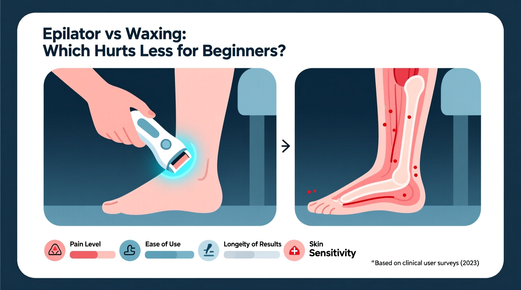 Epilator Vs Waxing Which Method Hurts Less For Beginners