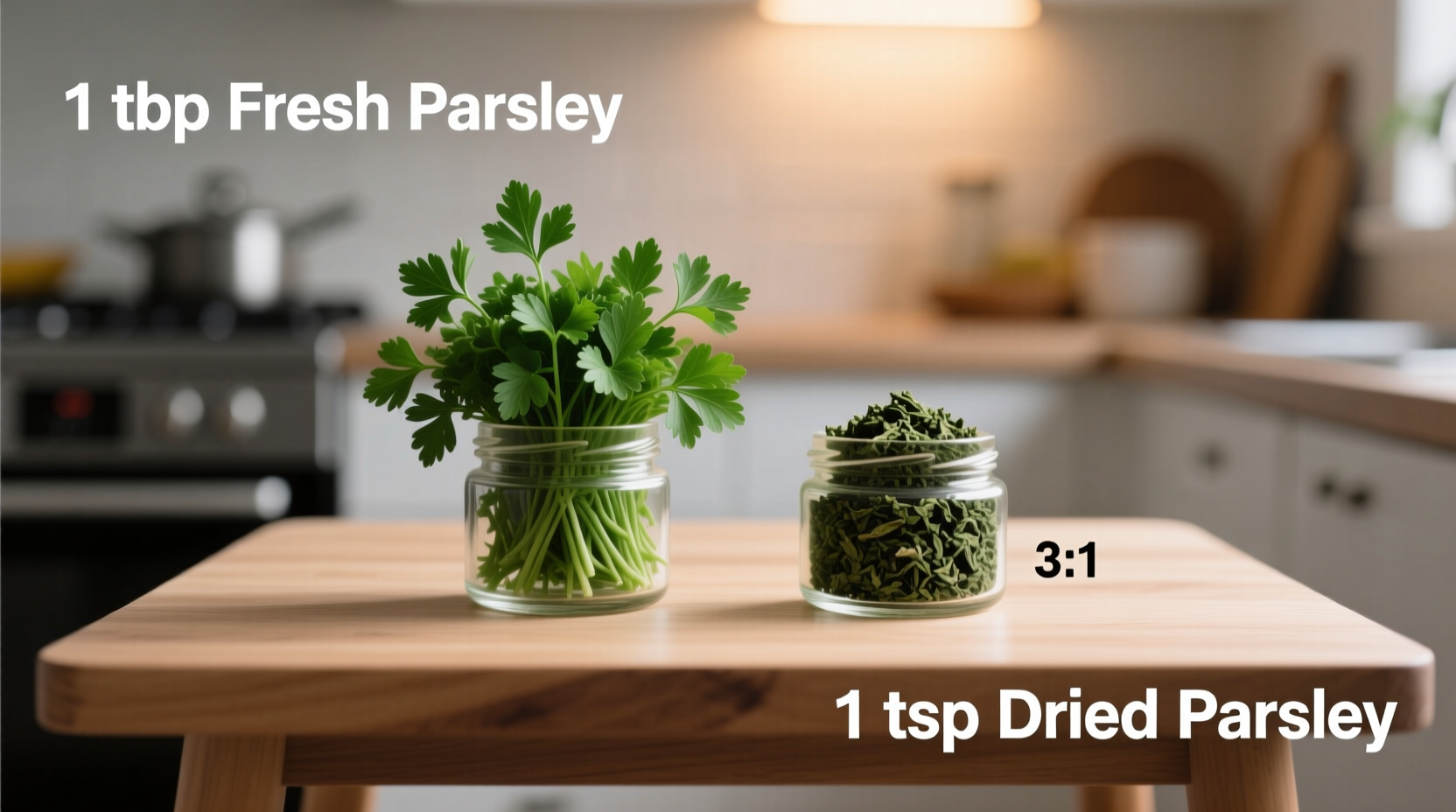 Fresh to Dried Parsley: The Only Ratio That Actually Matters