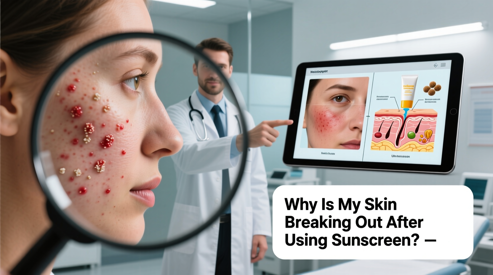 Why Is My Skin Breaking Out After Using Sunscreen Dermatologist Insights