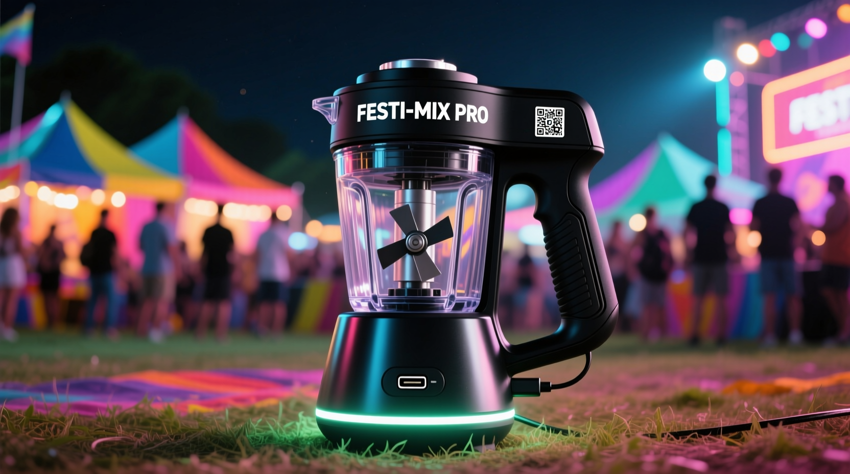 How To Build A Portable Drink Mixer Using Rechargeable Tech For Festivals