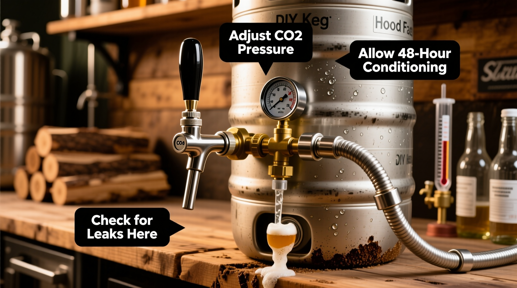 How To Troubleshoot A DIY Keg System For Home-brewed Hard Cider