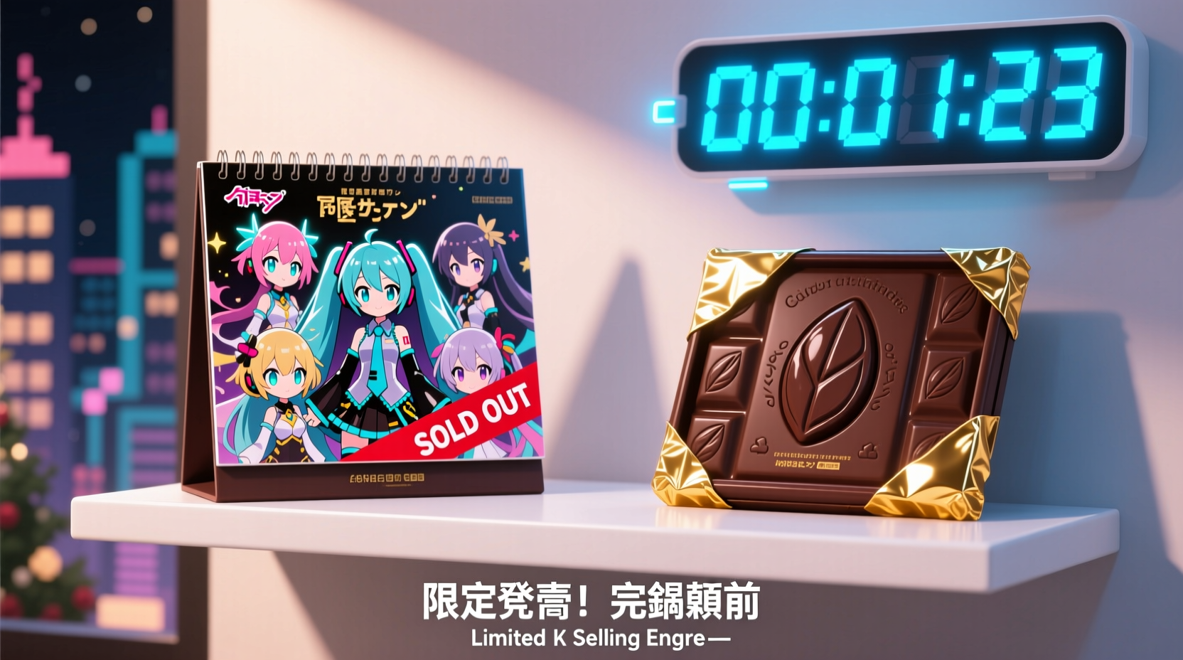 Anime Character Advent Calendars Vs Traditional Chocolate Ones Which ...