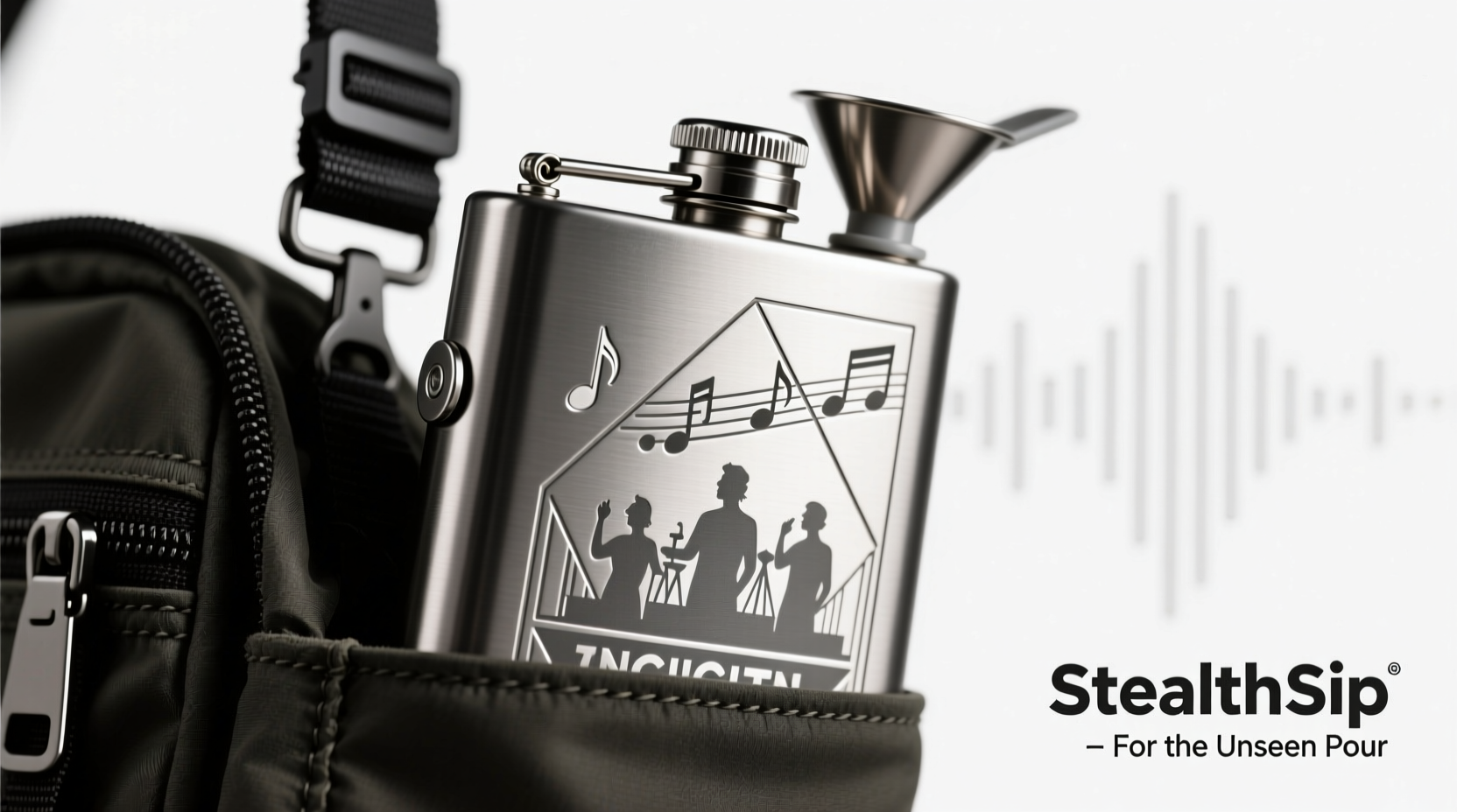 Best Portable Flask Designs For Discreetly Carrying Gin To Concerts