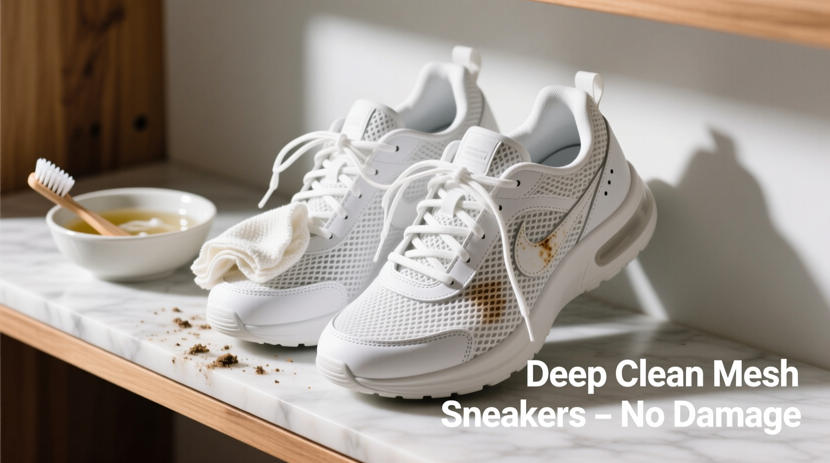 How To Deep Clean A Mesh Sneaker Without Ruining It