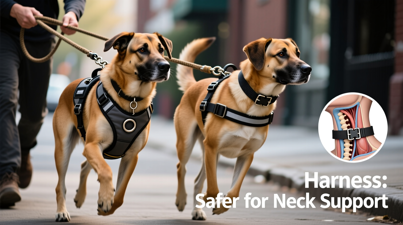 Harness Vs Collar For Pulling Dogs Which One Is Safer For Their Neck