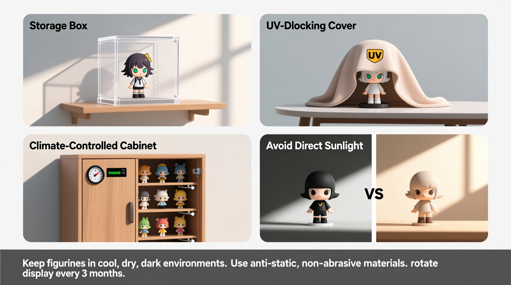 How To Store Anime Figurines To Prevent Dust And Sun Damage