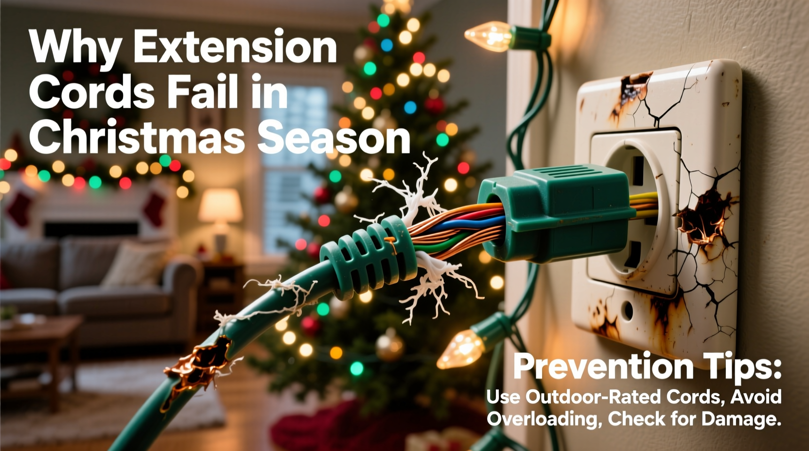 Why Do Extension Cords Fail During Christmas Light Season And How To ...