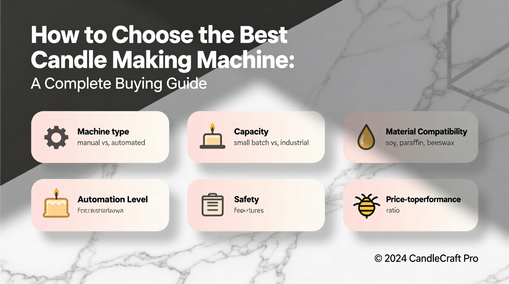 How to Choose the Best Candle Making Machine: A Complete Buying Guide