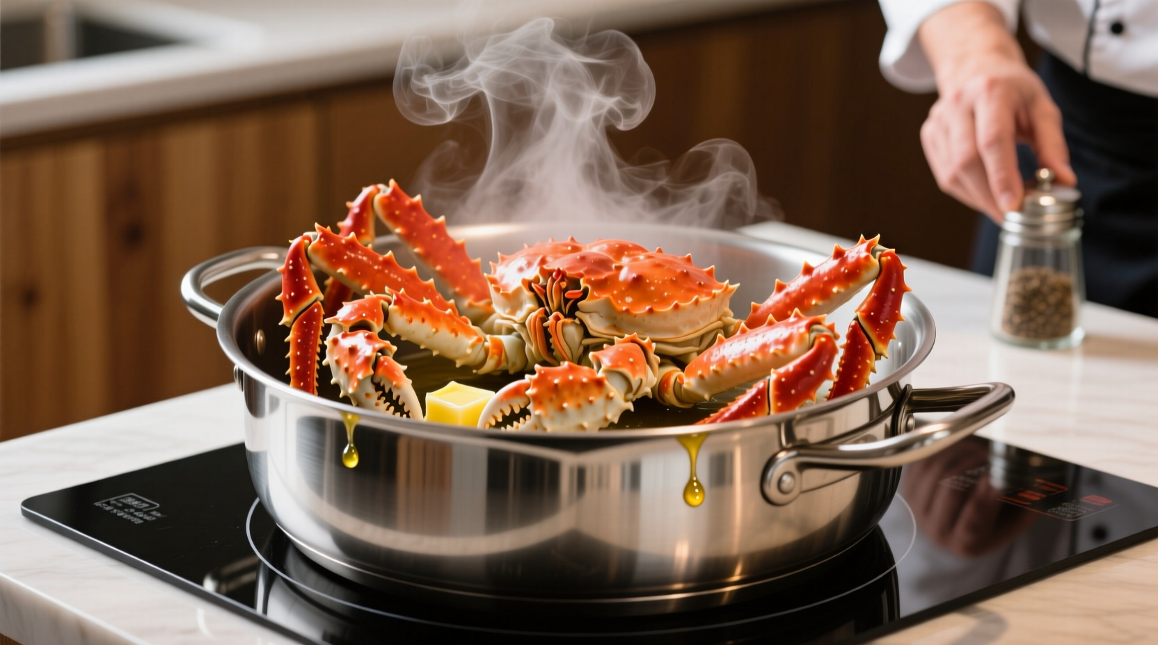 Alaskan King Crab Legs: Steaming Guide (Don't Boil!)