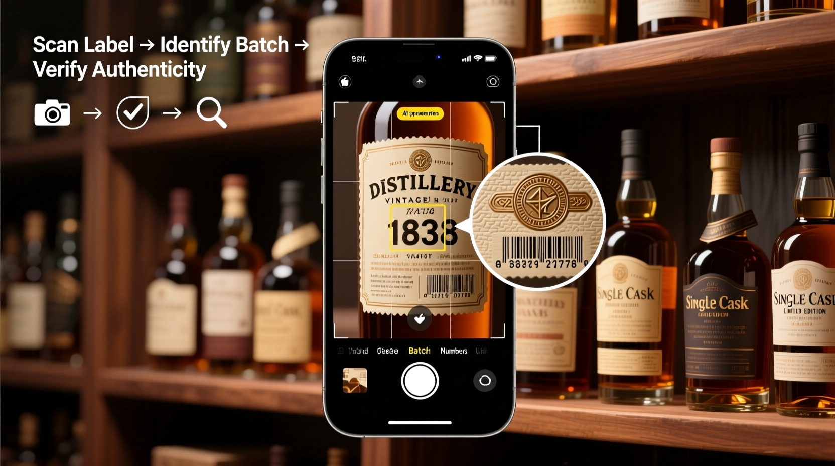 How To Use A Smartphone App To Identify Rare Whiskey Labels And Batch ...