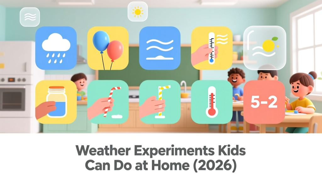 Weather Experiments Kids Can Do at Home (2026) | Kids Finds Hub