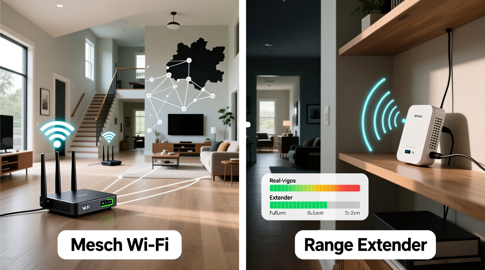 Mesh Wifi Vs Range Extender Which One Actually Fixes Dead Zones In A ...