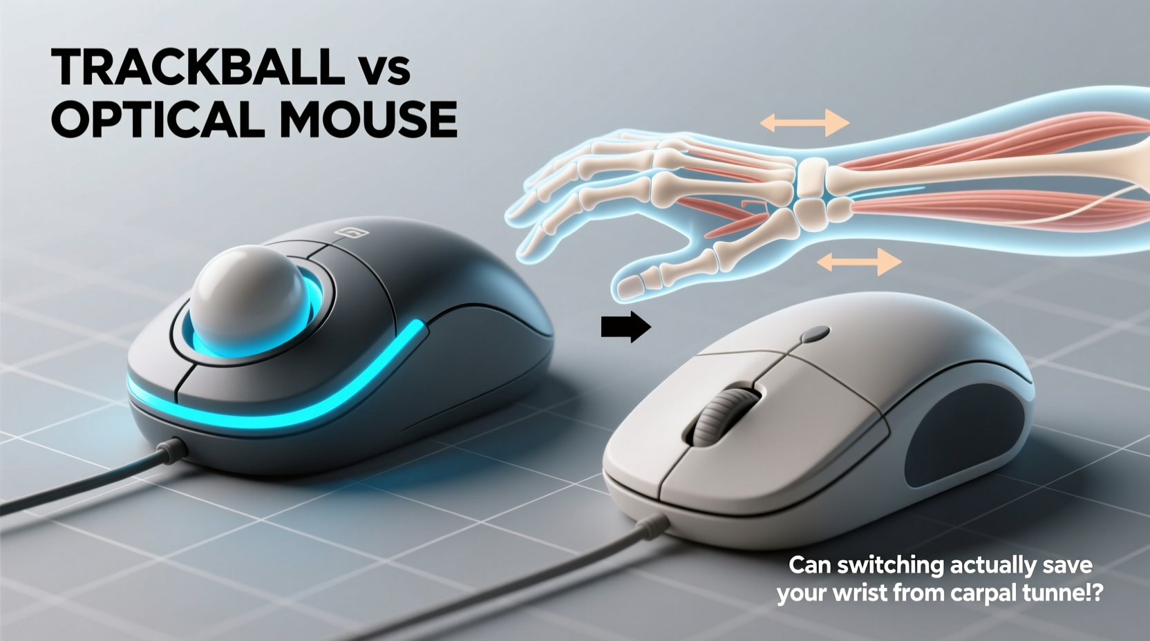 Trackball Mouse Vs Optical Mouse Can Switching Actually Save Your Wrist ...