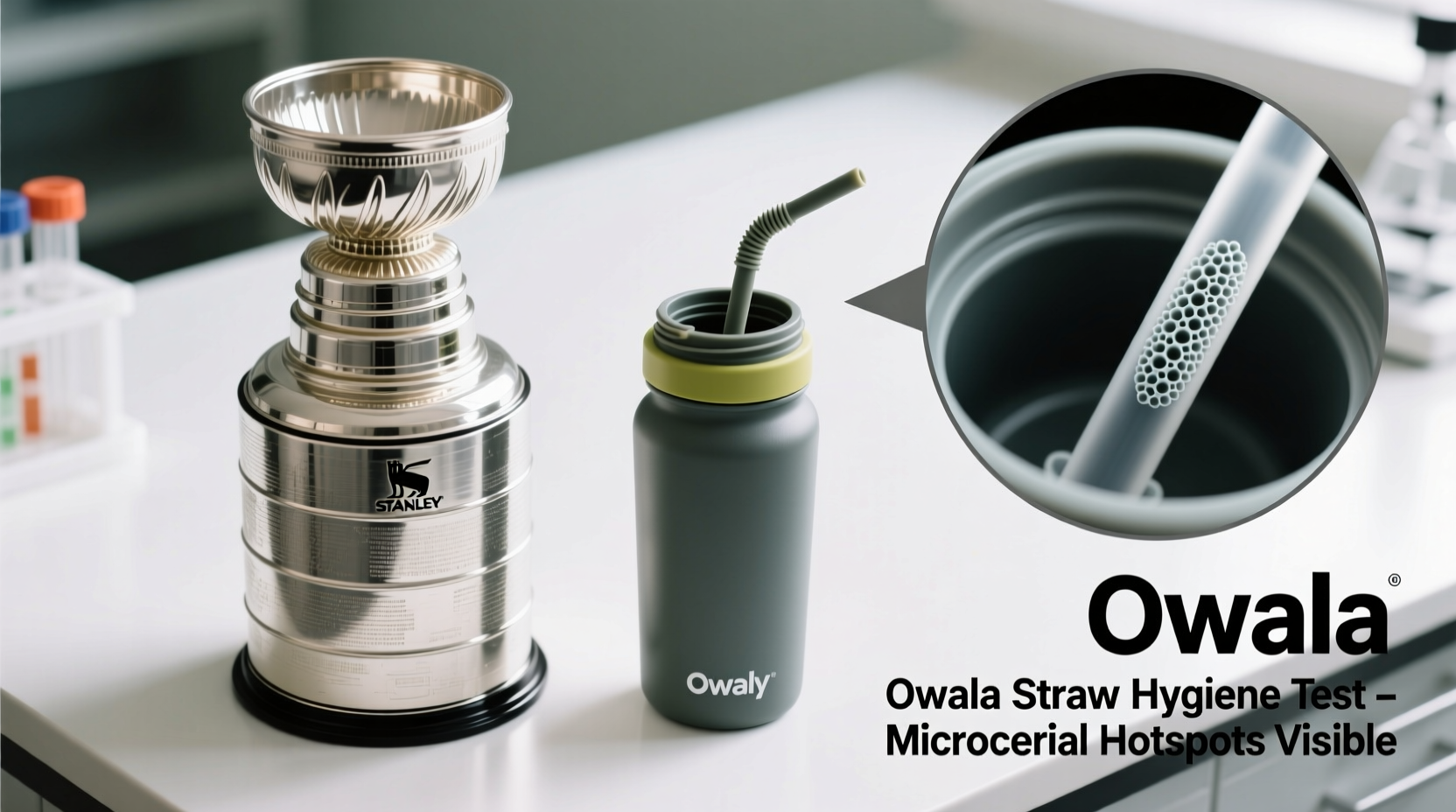 Stanley Cup Vs Owala Water Bottle Is The Straw Hygiene Better On Owala