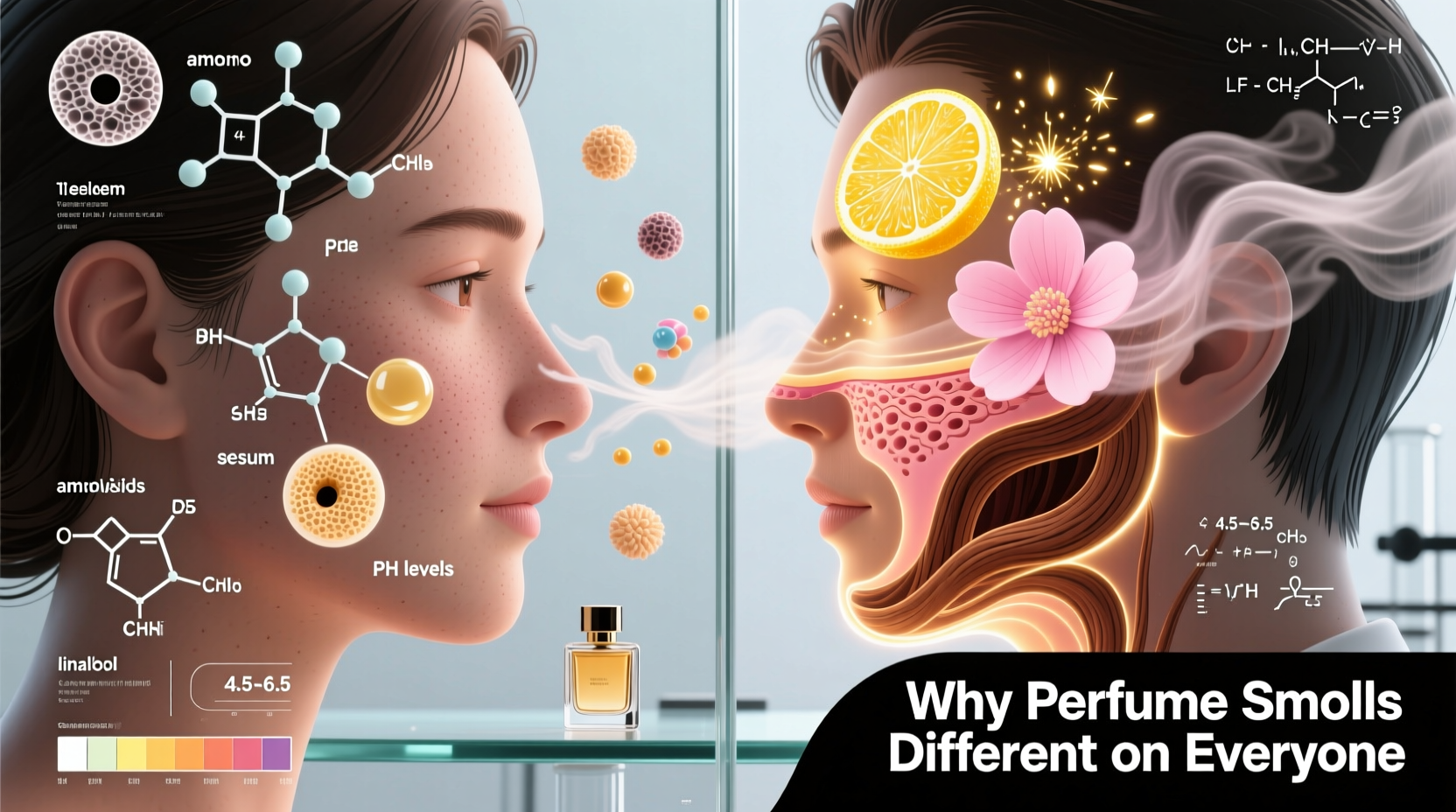 Why Do Some Perfumes Smell Different On Everyone Chemistry Of Scent