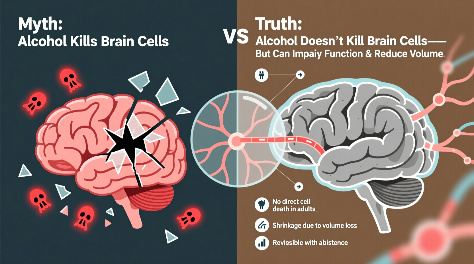 Does Alcohol Really Kill Brain Cells Separating Myth From Scientific Truth