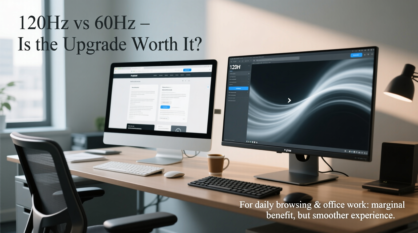 Is It Worth Upgrading To A 120Hz Monitor For Everyday Browsing And ...