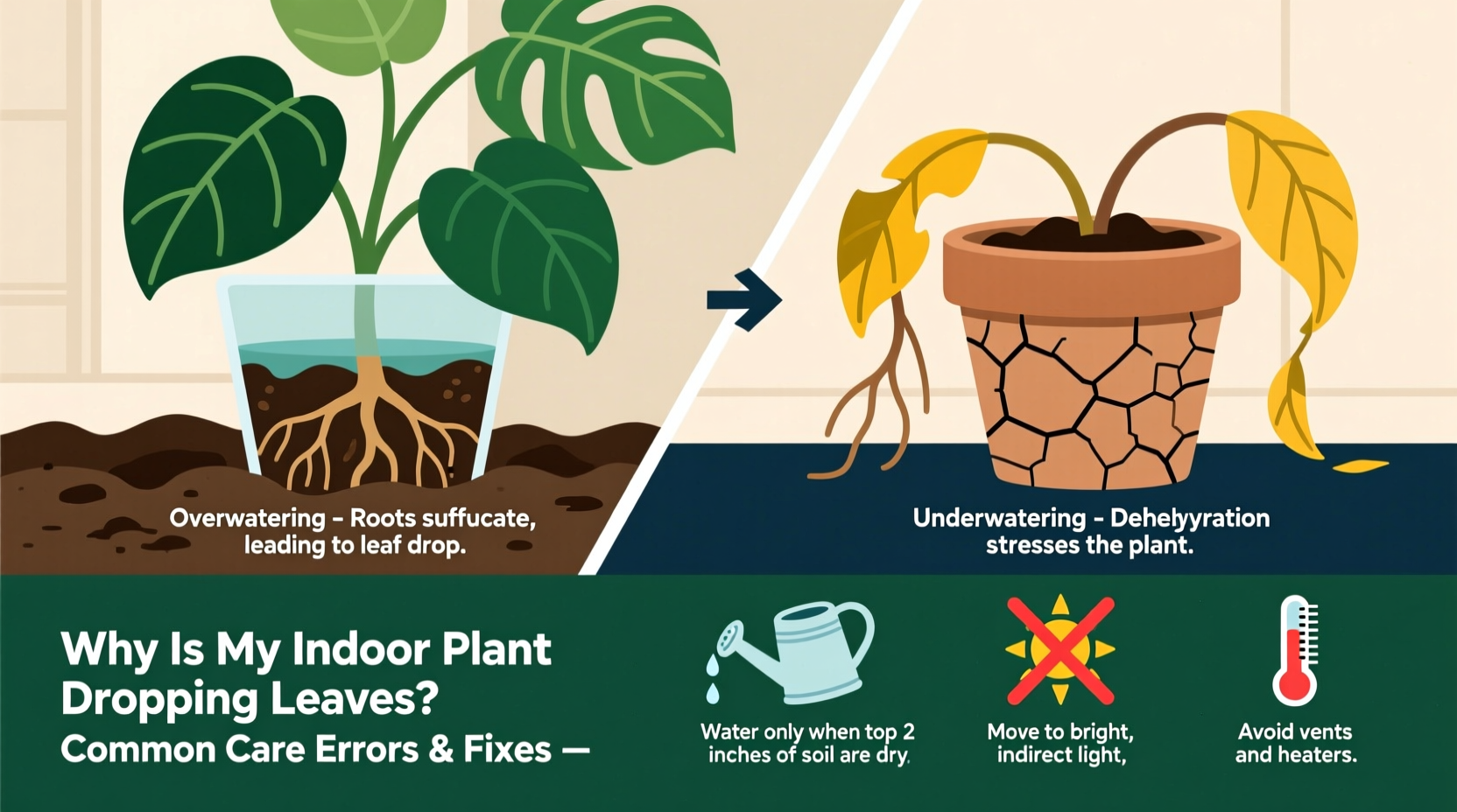 Why Is My Indoor Plant Dropping Leaves Common Care Errors And Fixes