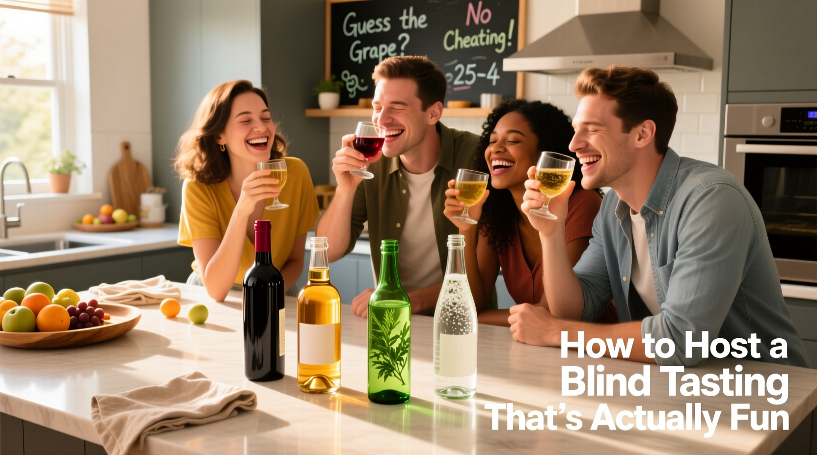 How To Host A Blind Tasting That’s Actually Fun