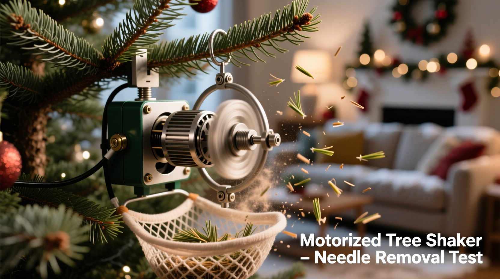 Is A Motorized Christmas Tree Shaker Worth Renting For Needle Removal