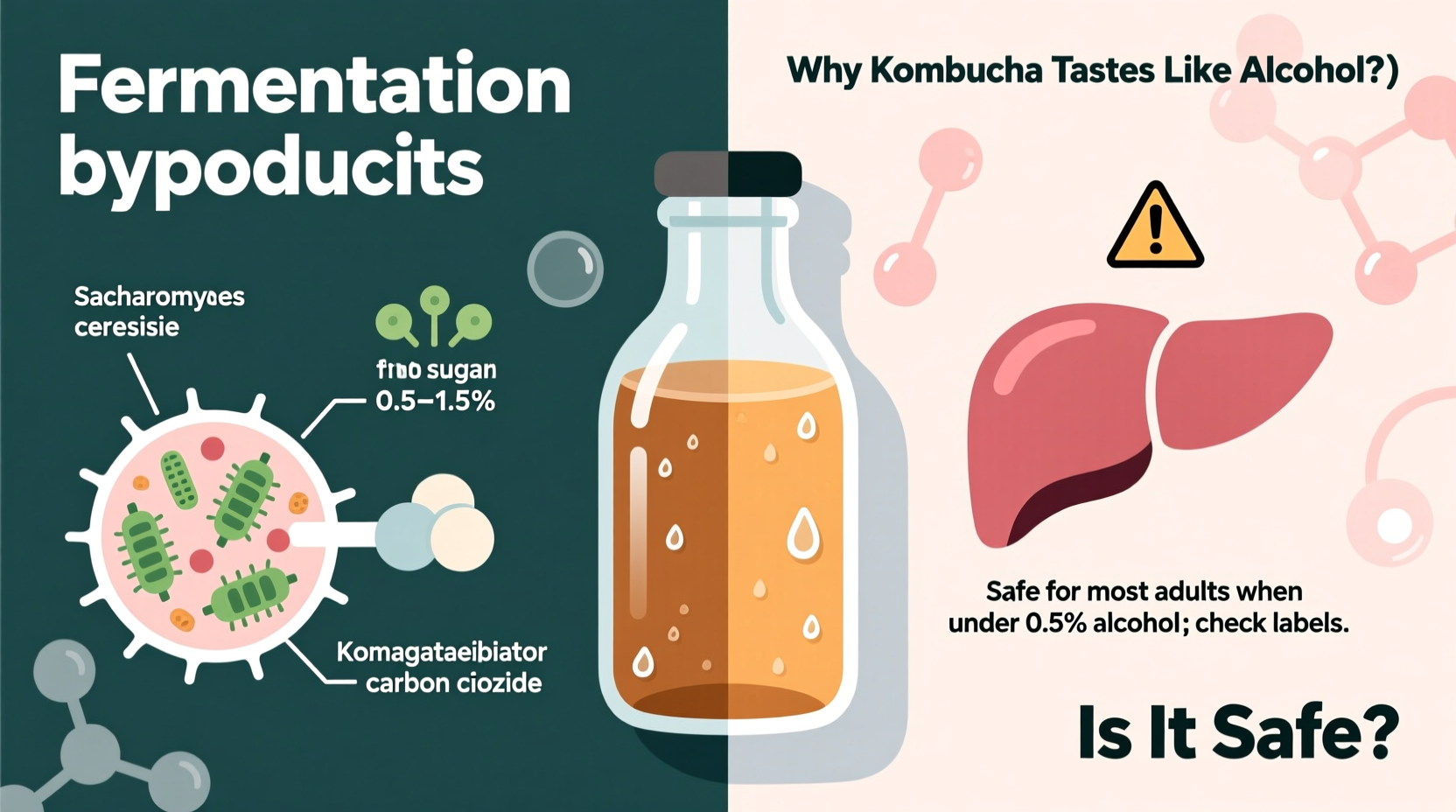 Why Does Kombucha Sometimes Taste Like Alcohol And Is It Safe