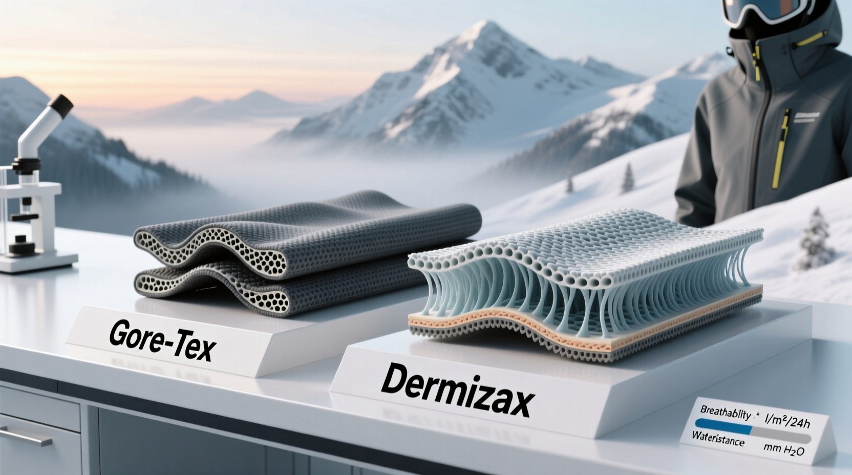 Gore Tex Vs Dermizax Which Waterproof Fabric Is More Breathable For Skiing
